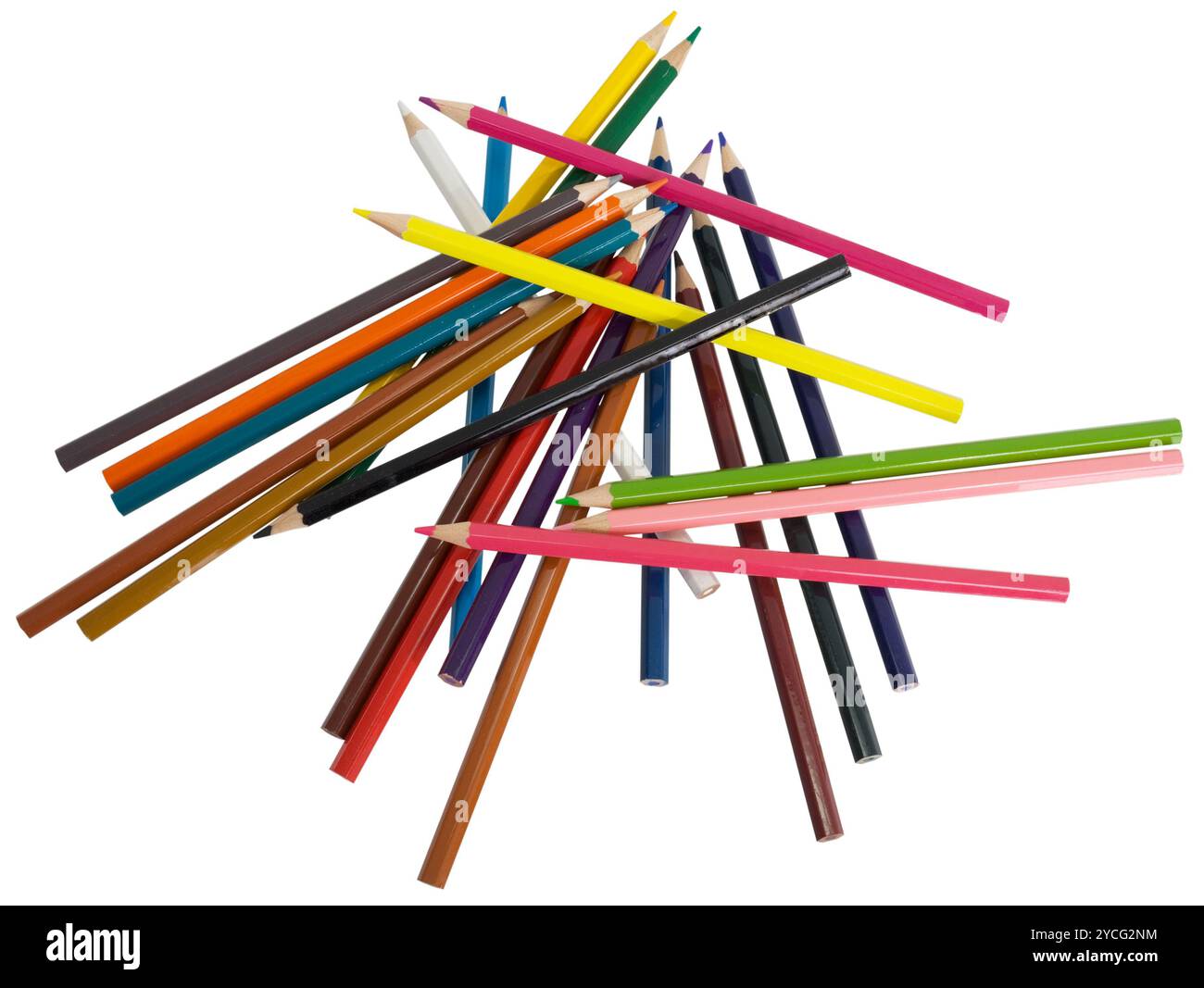 Crayons Cut Out Stock Images & Pictures - Alamy