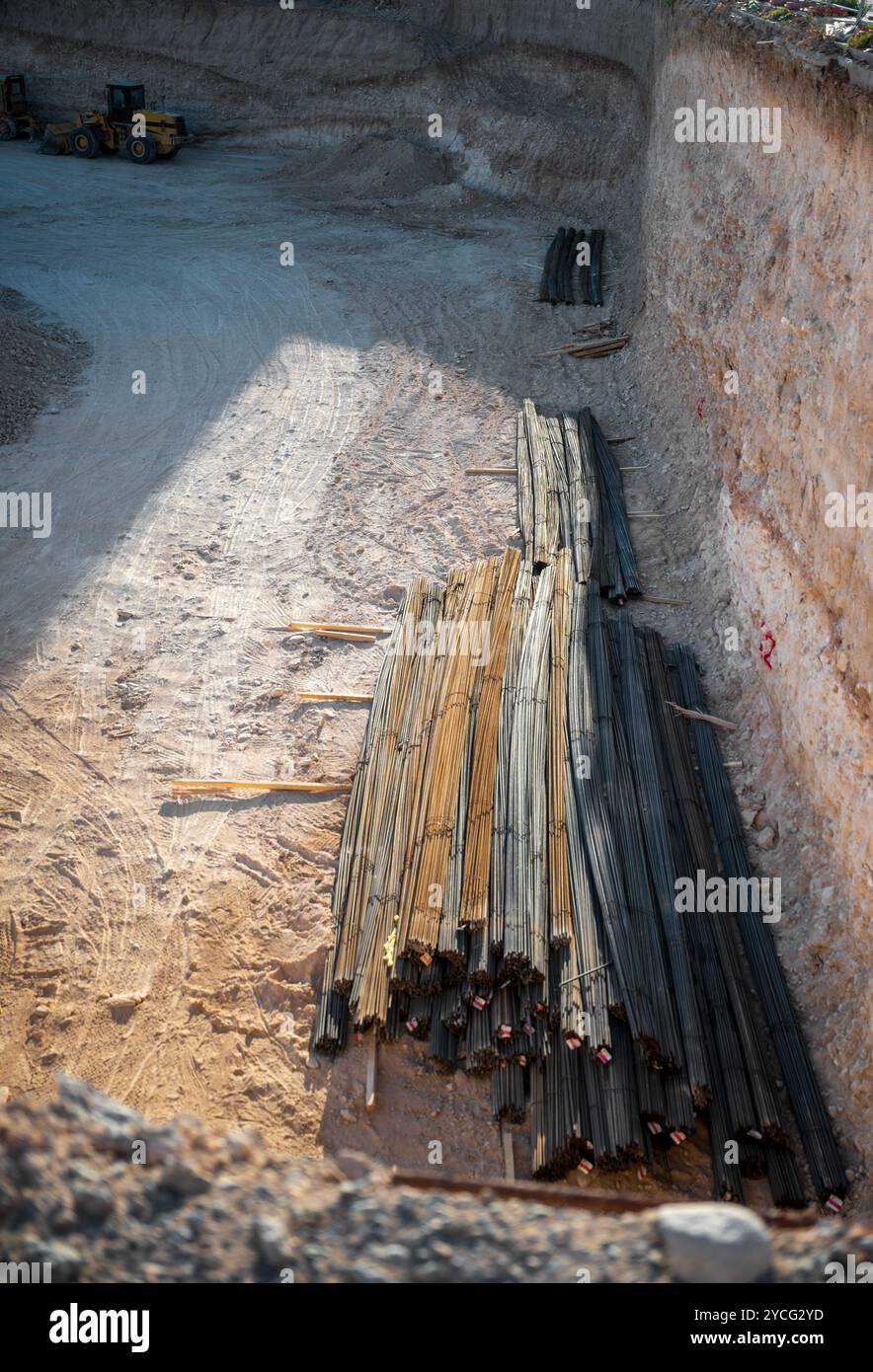 With load of rebar hi-res stock photography and images - Alamy