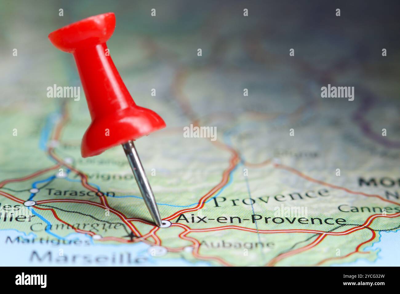 Map of aix hi-res stock photography and images - Alamy