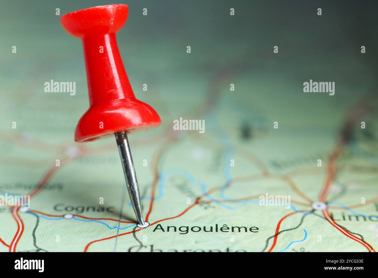Angouleme map hi-res stock photography and images - Alamy