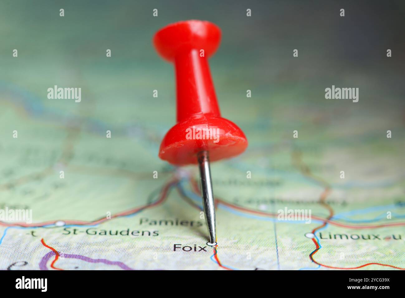 Foix map hi-res stock photography and images - Alamy