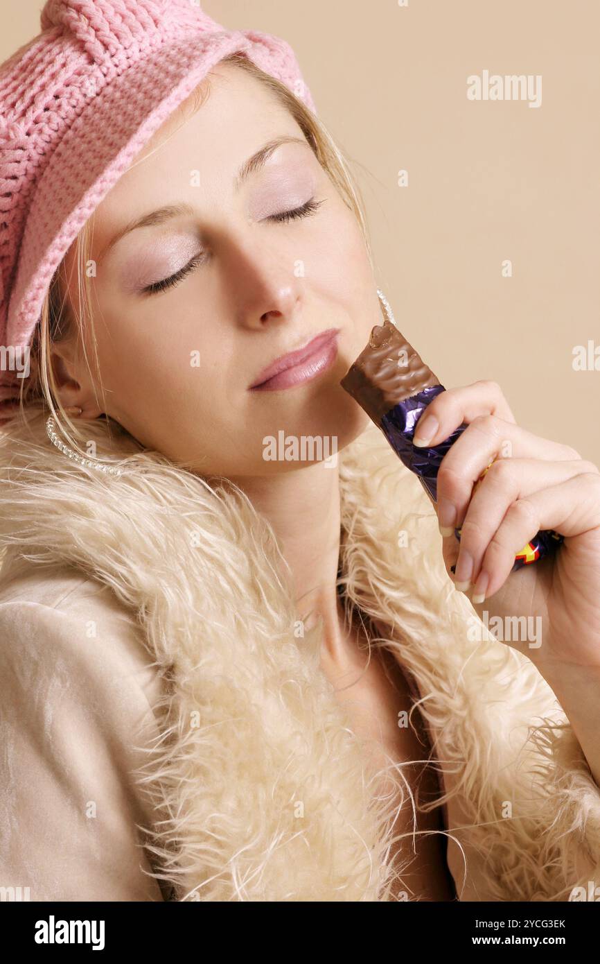 Munch chocolate hi-res stock photography and images - Alamy