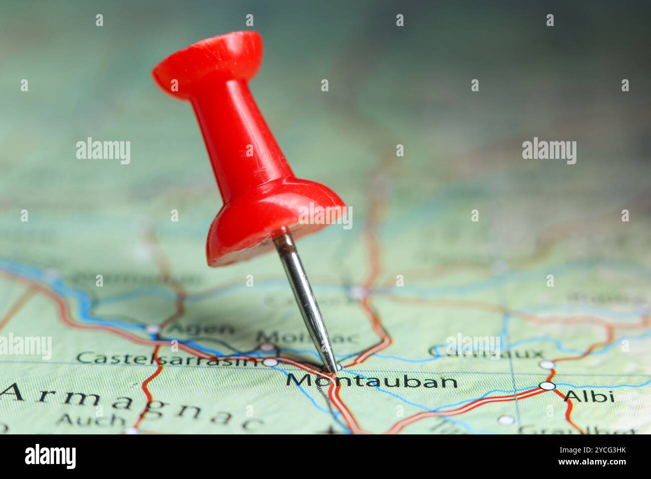 Map montauban france hi-res stock photography and images - Alamy