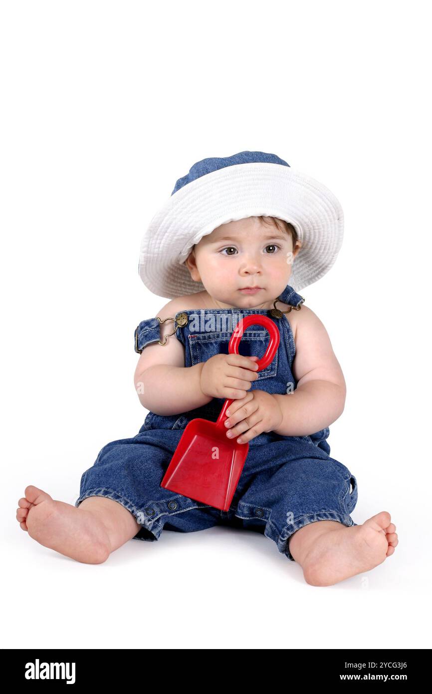 Summer Baby Girl Stock Photo - Alamy