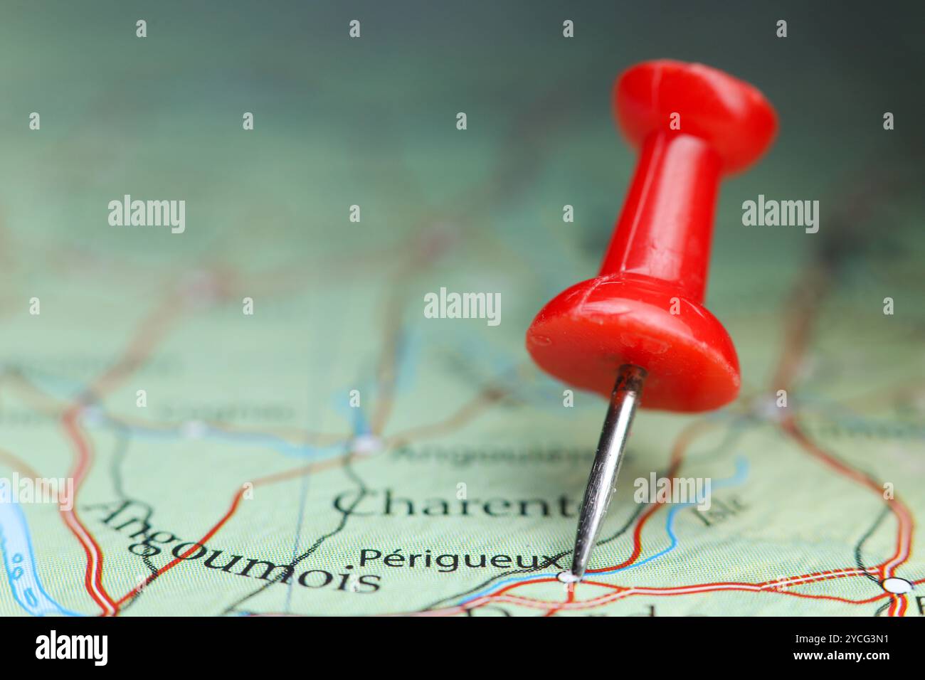 Perigueux map hi-res stock photography and images - Alamy