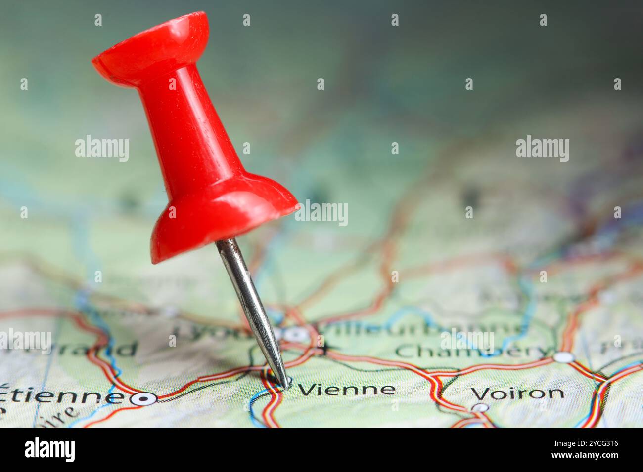 Map of vienne hi-res stock photography and images - Alamy