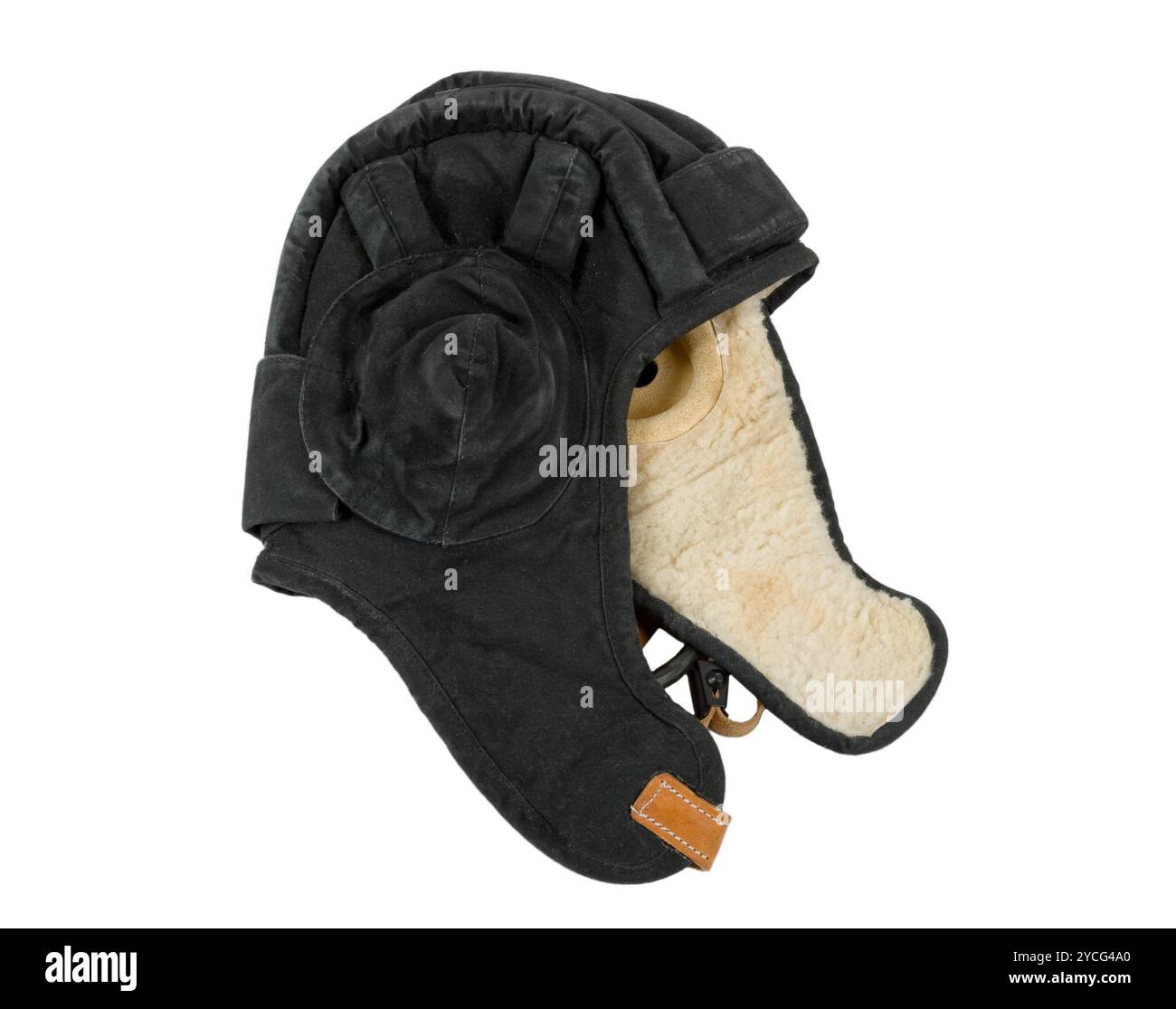 Russian tank helmet Stock Photo - Alamy
