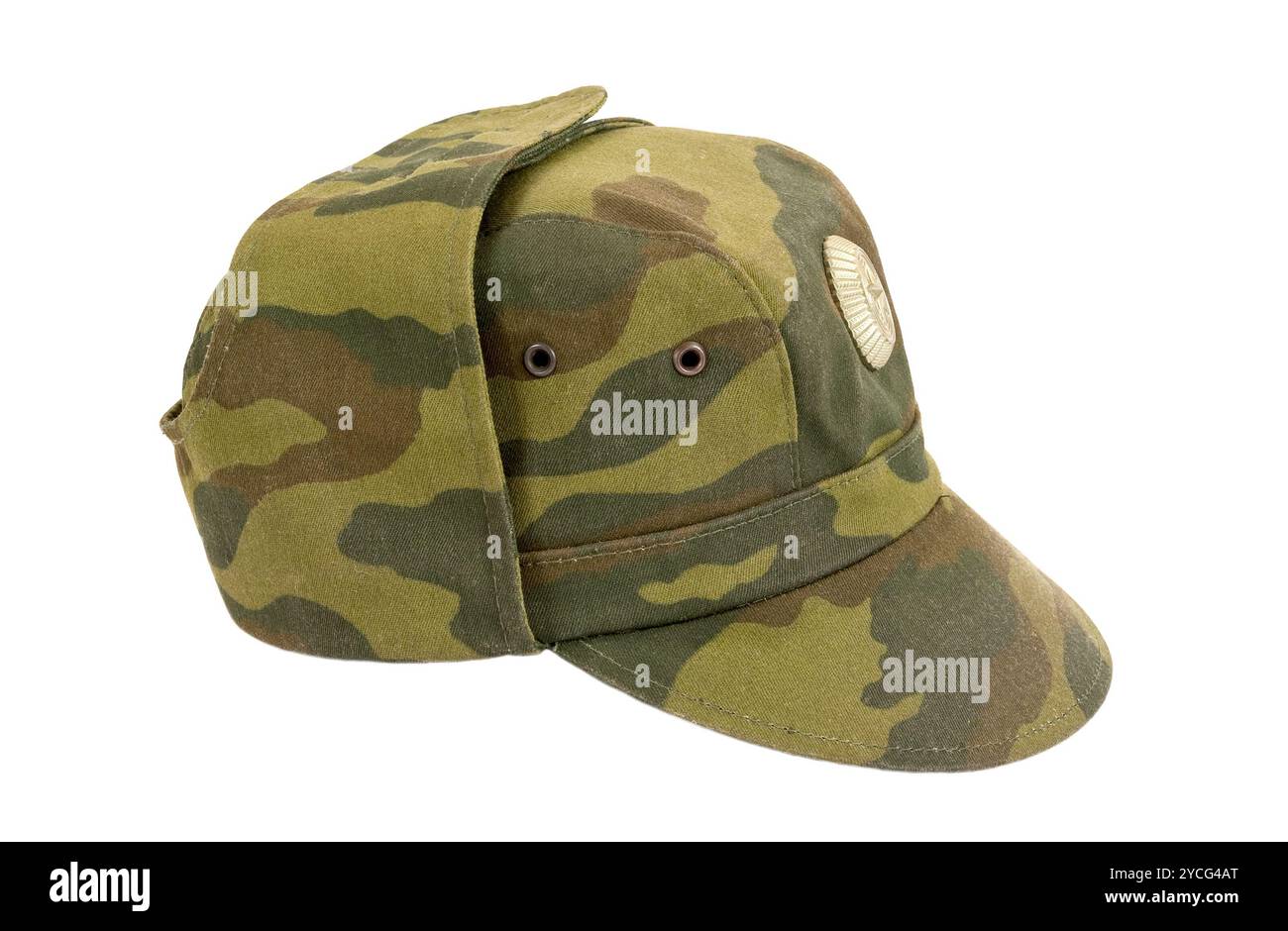 Russian Military Cap Stock Photo - Alamy