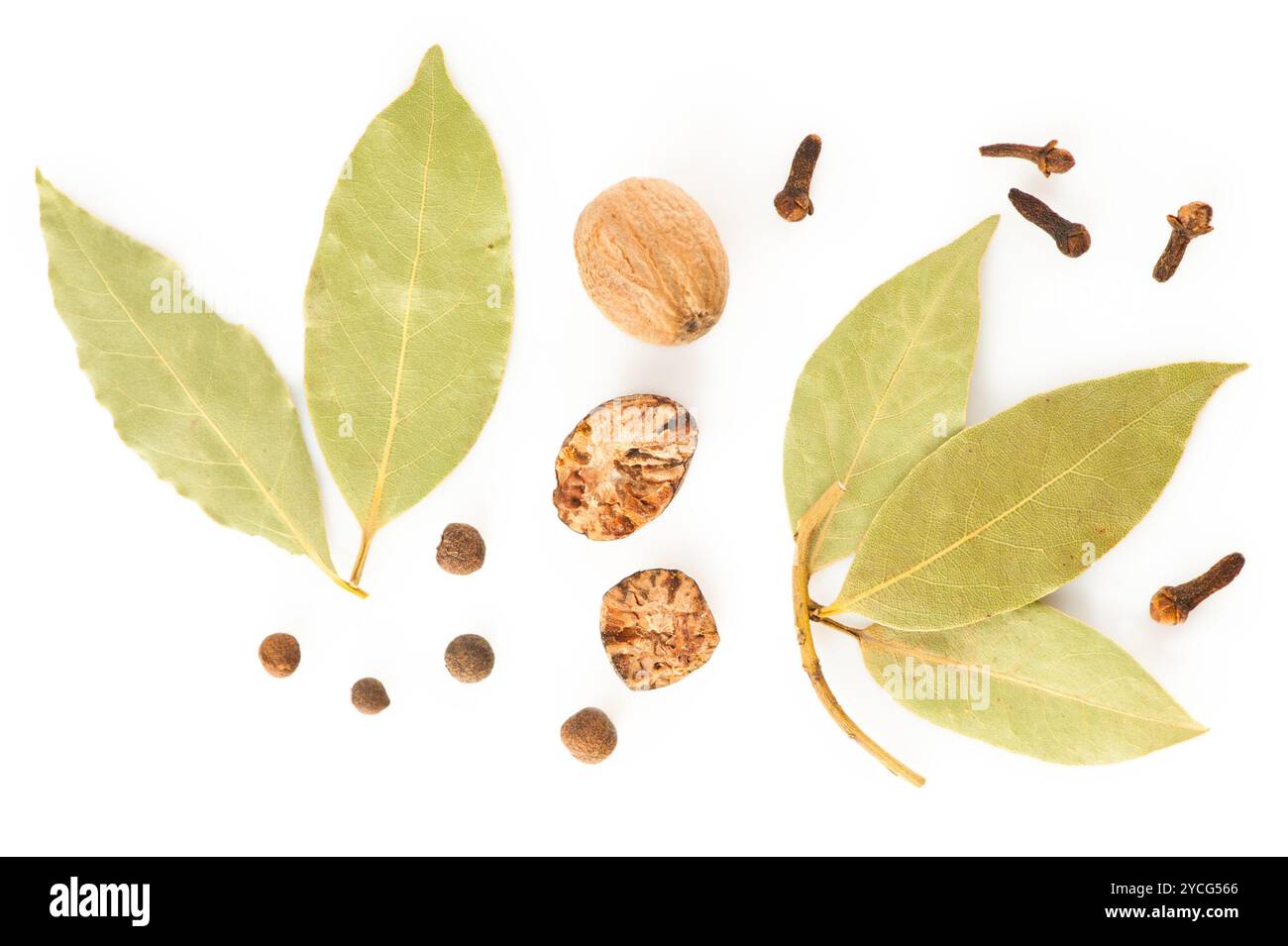 Spices. Mix of different dry herbs Stock Photo - Alamy