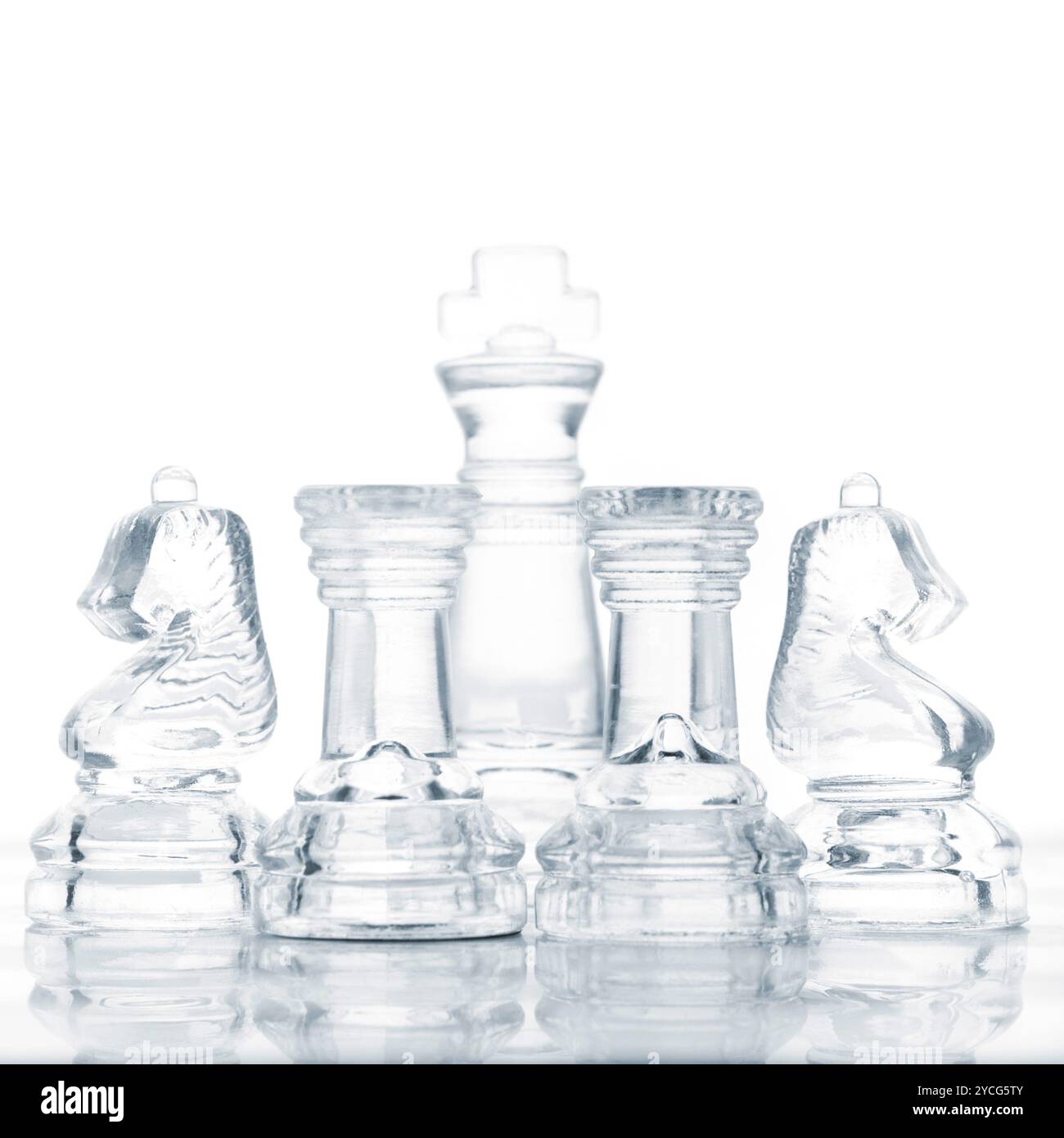 Defending the king Stock Photo - Alamy