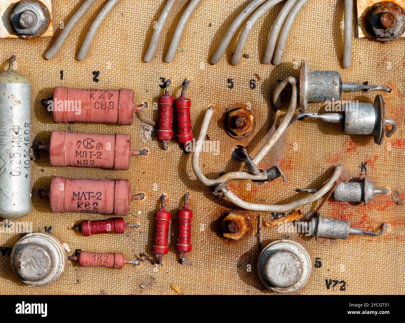 Old fashioned electrical components hi-res stock photography and images ...