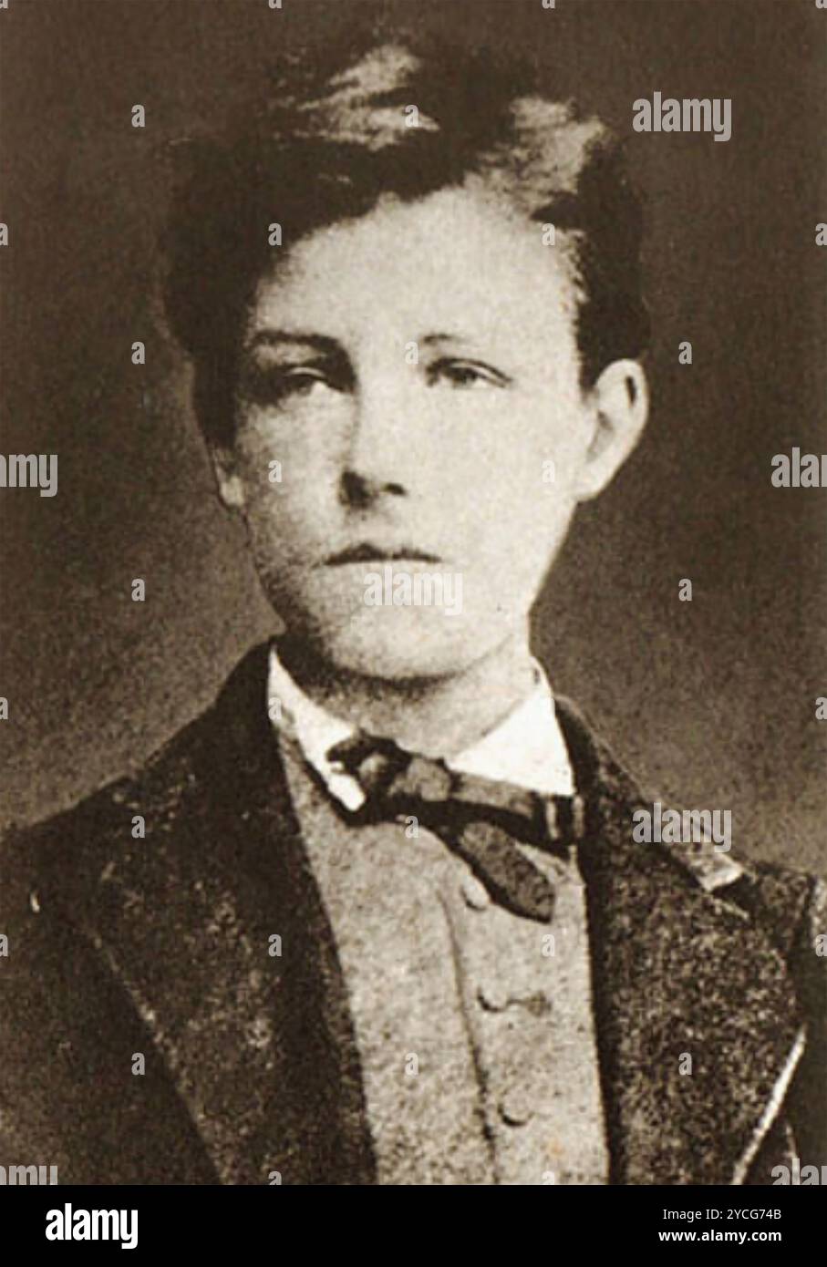 ARTHUR RIMBAUD (1854-1891) French poet in 1872 Stock Photo - Alamy