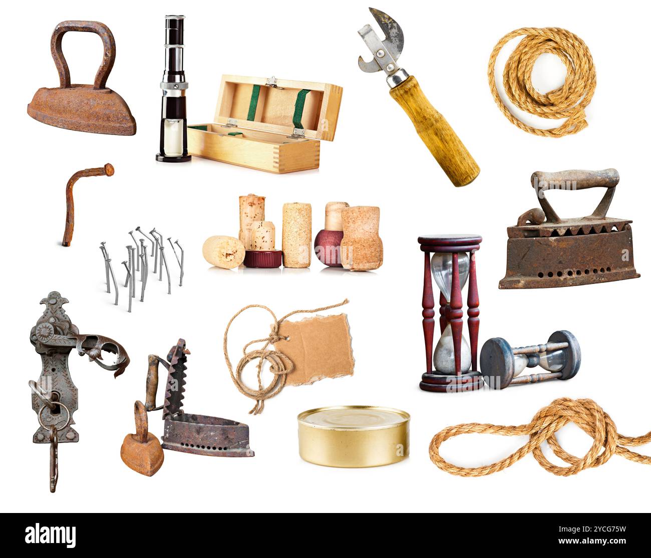 Old and used things Stock Photo - Alamy