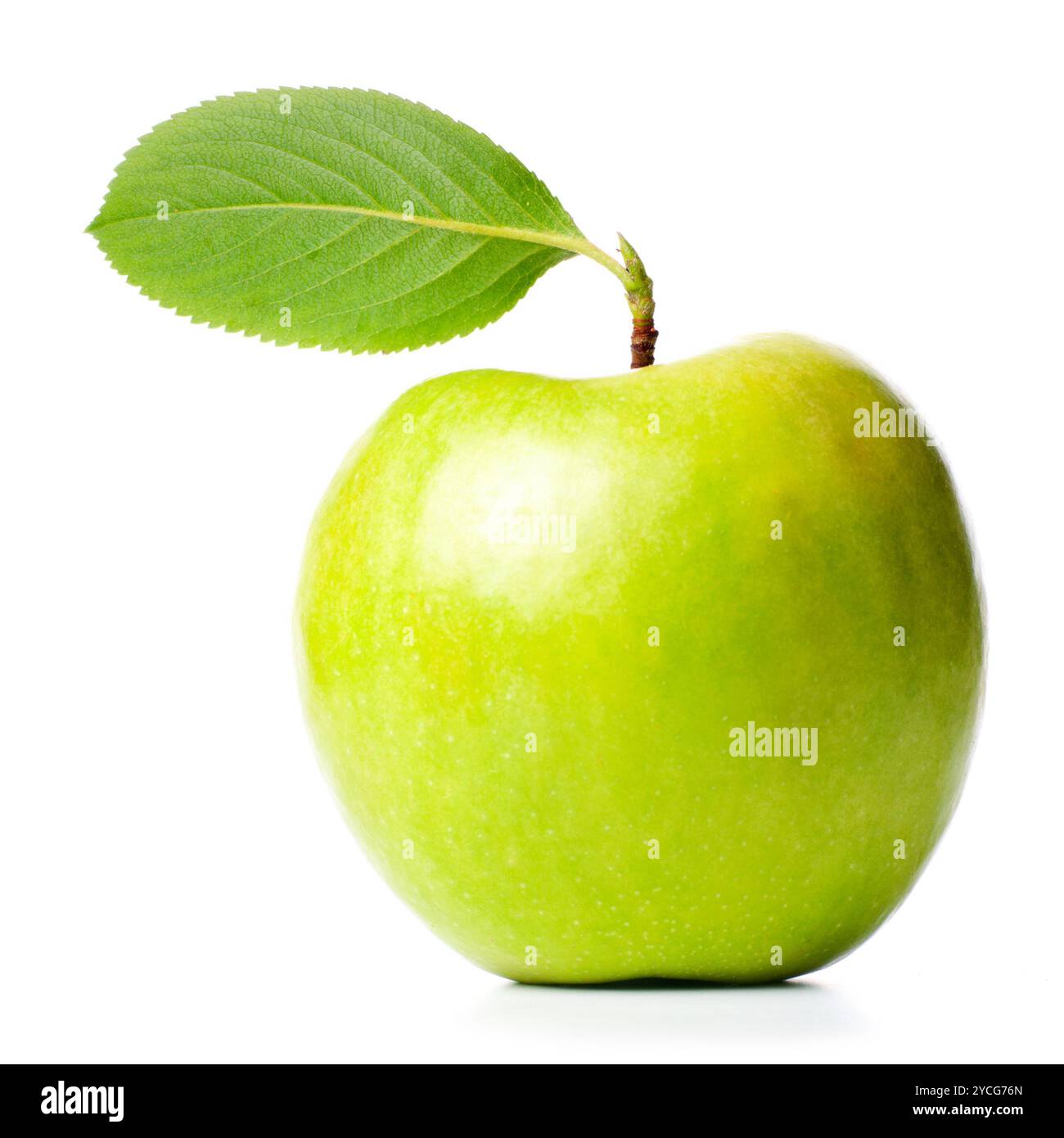 Fresh green apple Stock Photo - Alamy