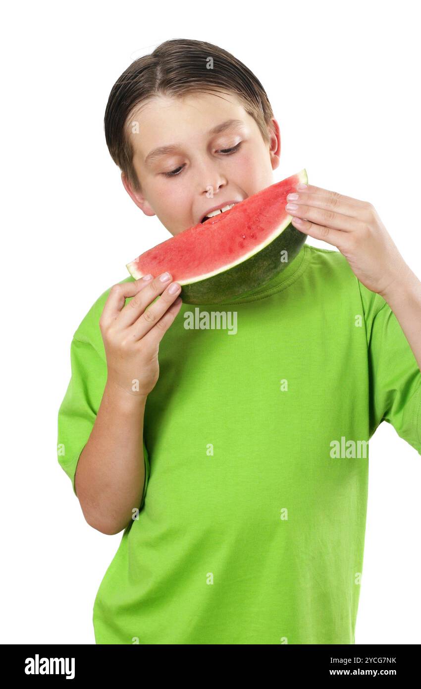 Watermelon slice healthy summer eating hi-res stock photography and ...
