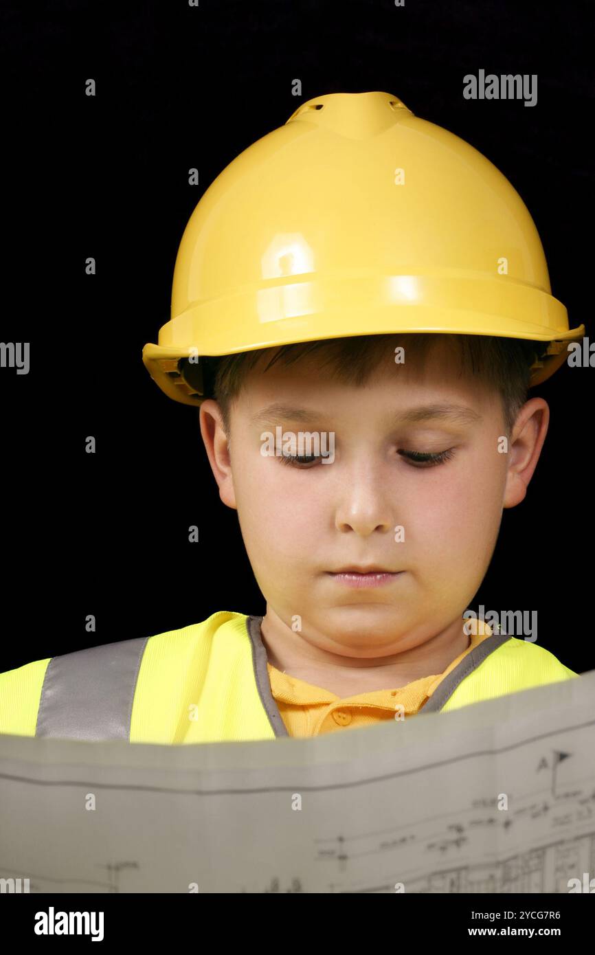 People review architectural plans hi-res stock photography and images - Alamy