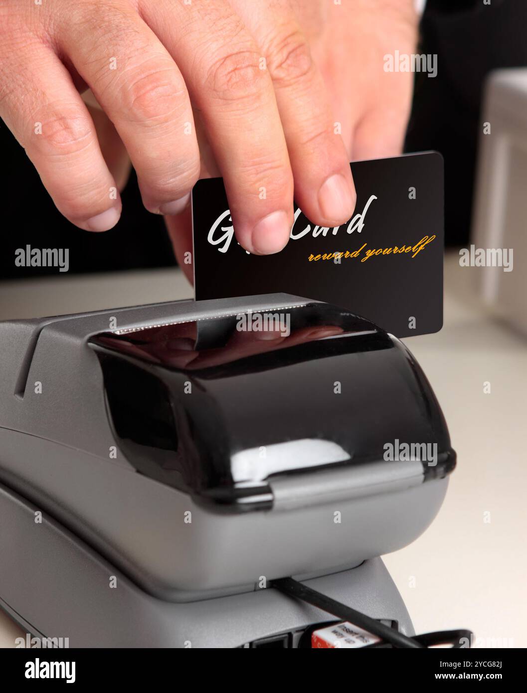 Swiping a credit card hi-res stock photography and images - Alamy