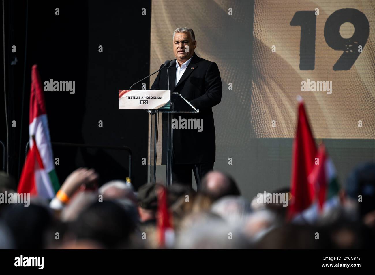 Budapest, Hungary. 23rd Oct, 2024. Hungarian Prime Minister Viktor ...