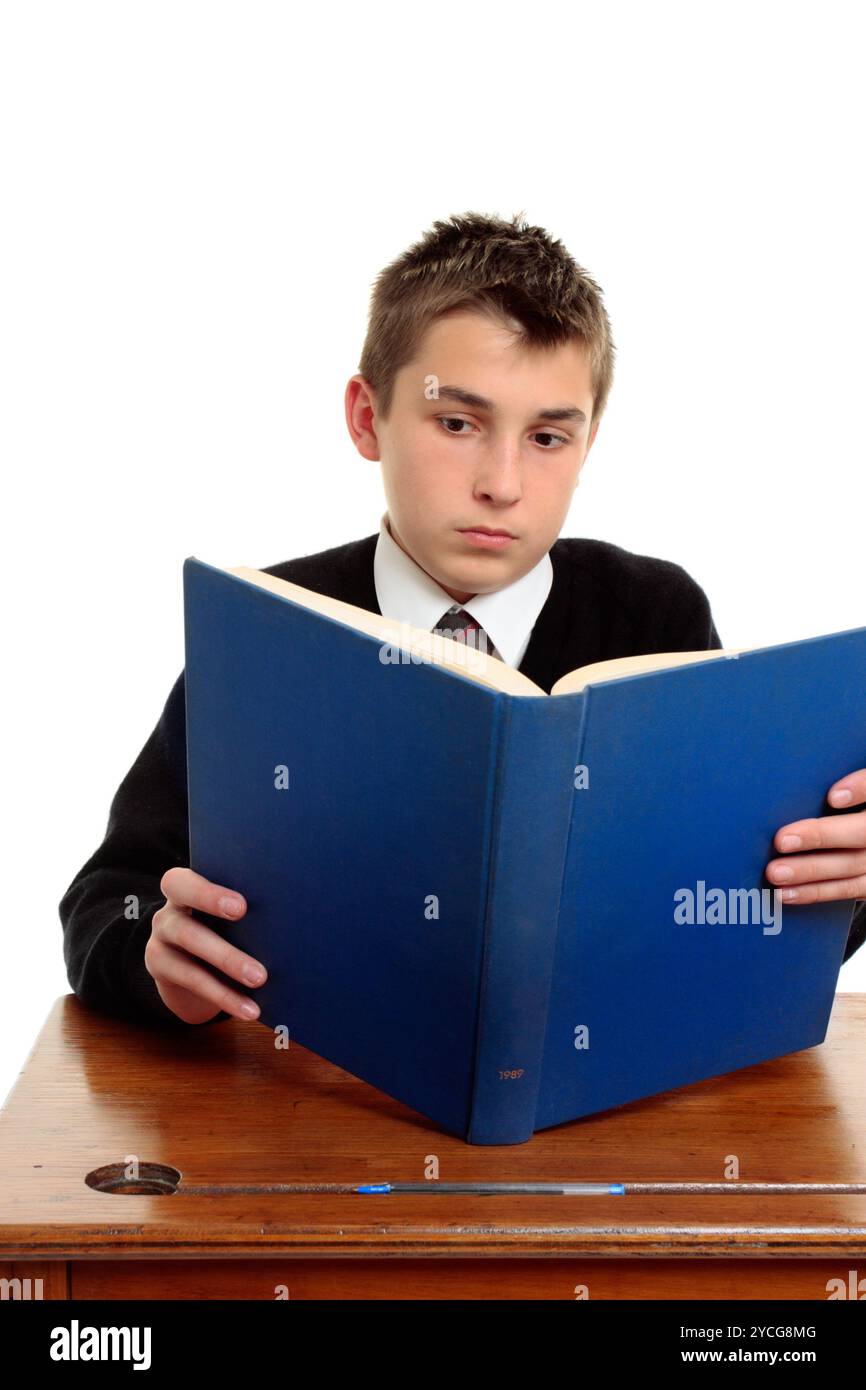 Uniform student study library hi-res stock photography and images - Alamy