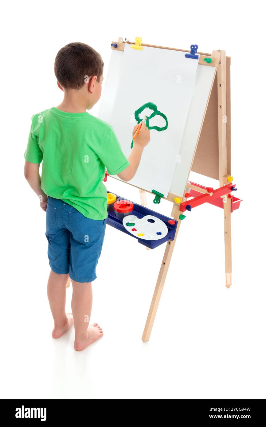 Male picture painter Cut Out Stock Images & Pictures - Alamy