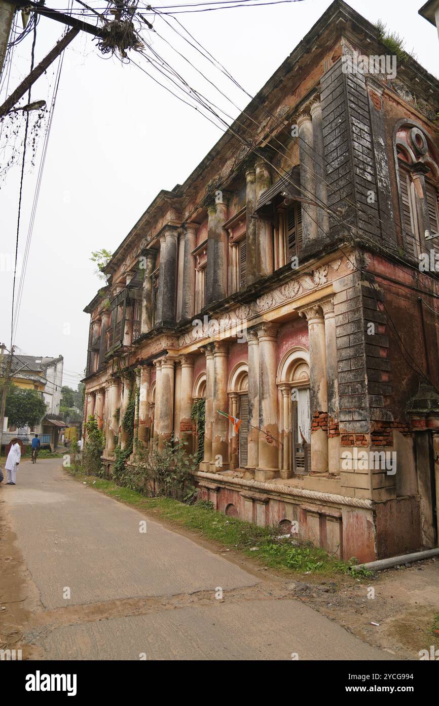A mansion featuring architecture with colonial influences. Baidyapur ...