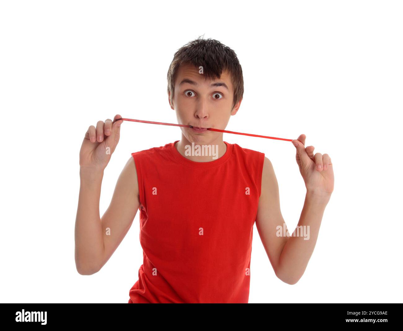 funny; snake; jelly snake; stretching; antics; mucking around; edible ...