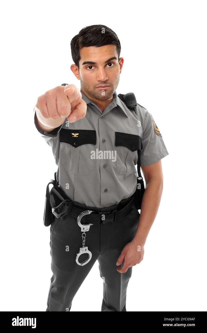 Indian police officer belt hi-res stock photography and images - Alamy