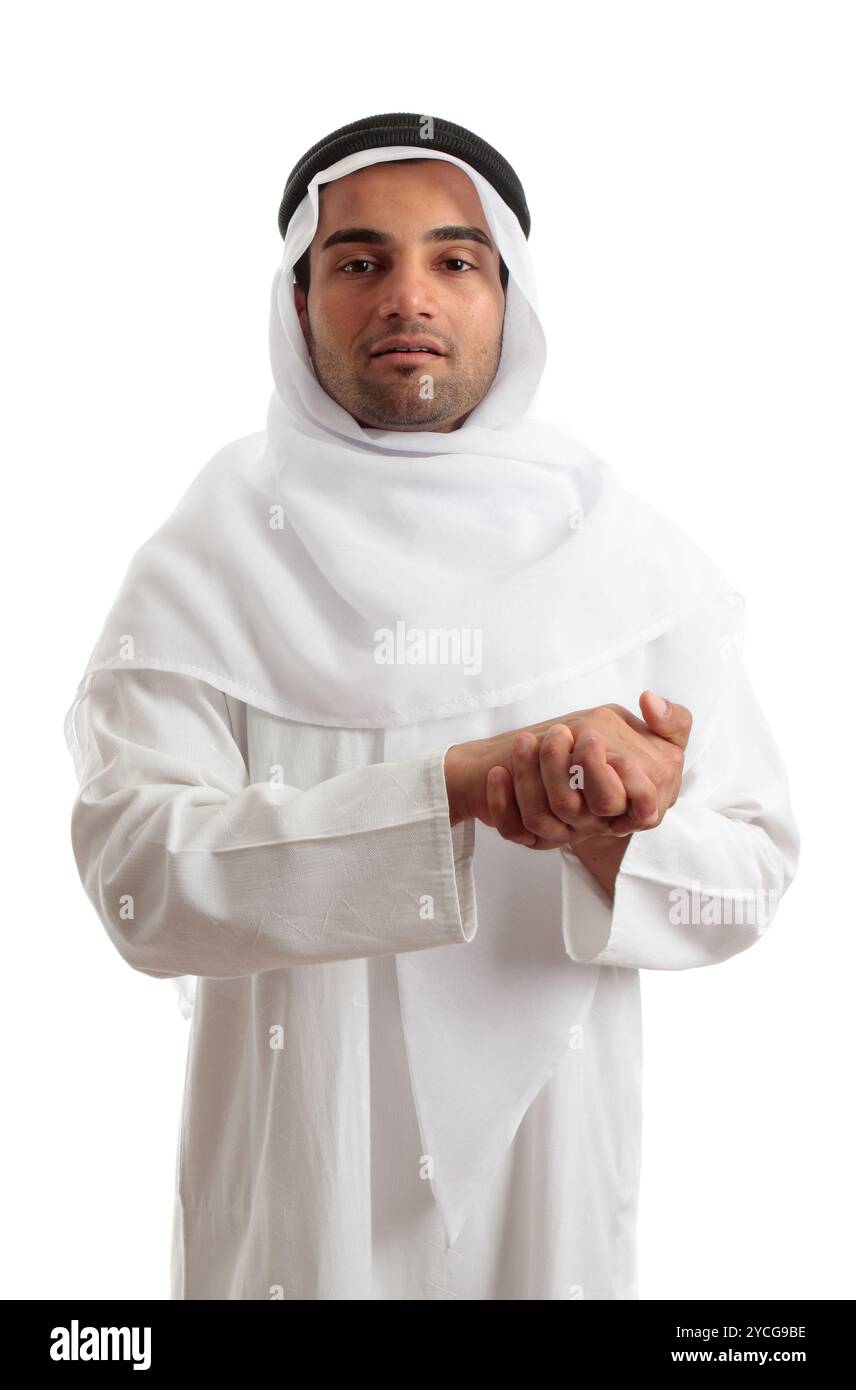 Saudi man hi-res stock photography and images - Alamy