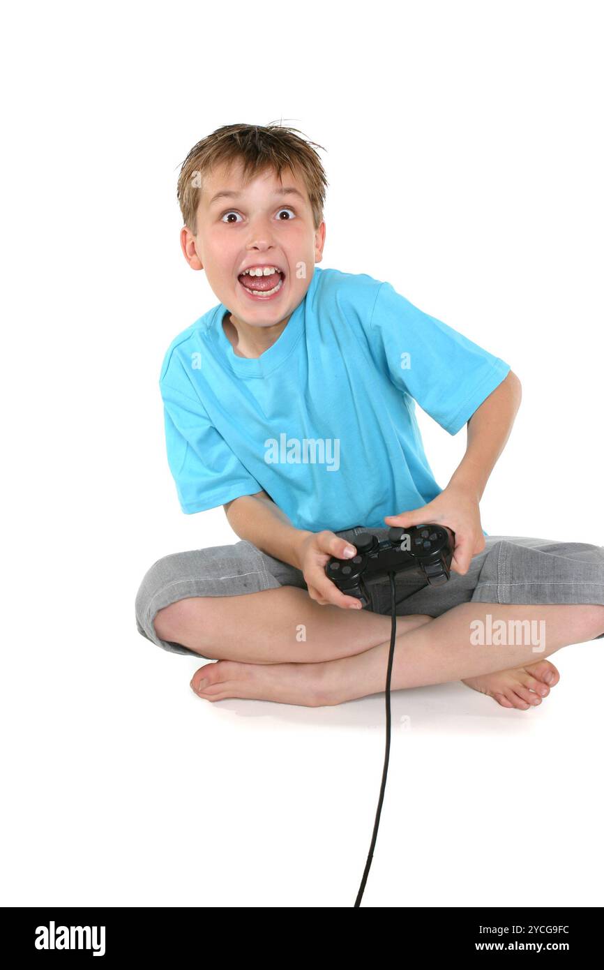 Boy gamer Cut Out Stock Images & Pictures - Alamy