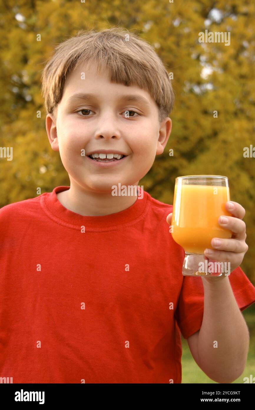 Juice vitamin happy children hi-res stock photography and images - Alamy