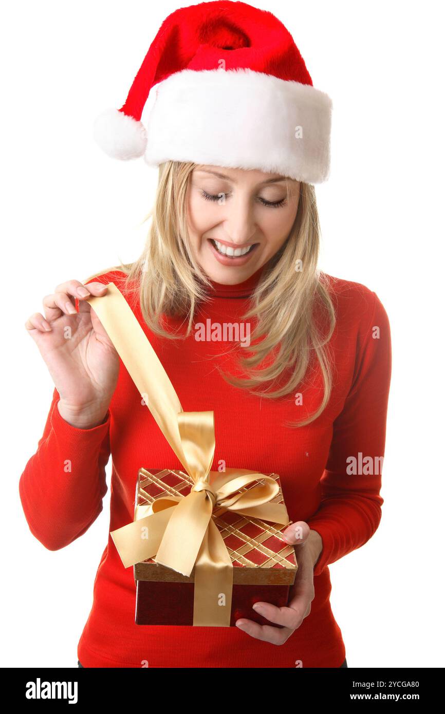 Opening of christmas hi-res stock photography and images - Alamy