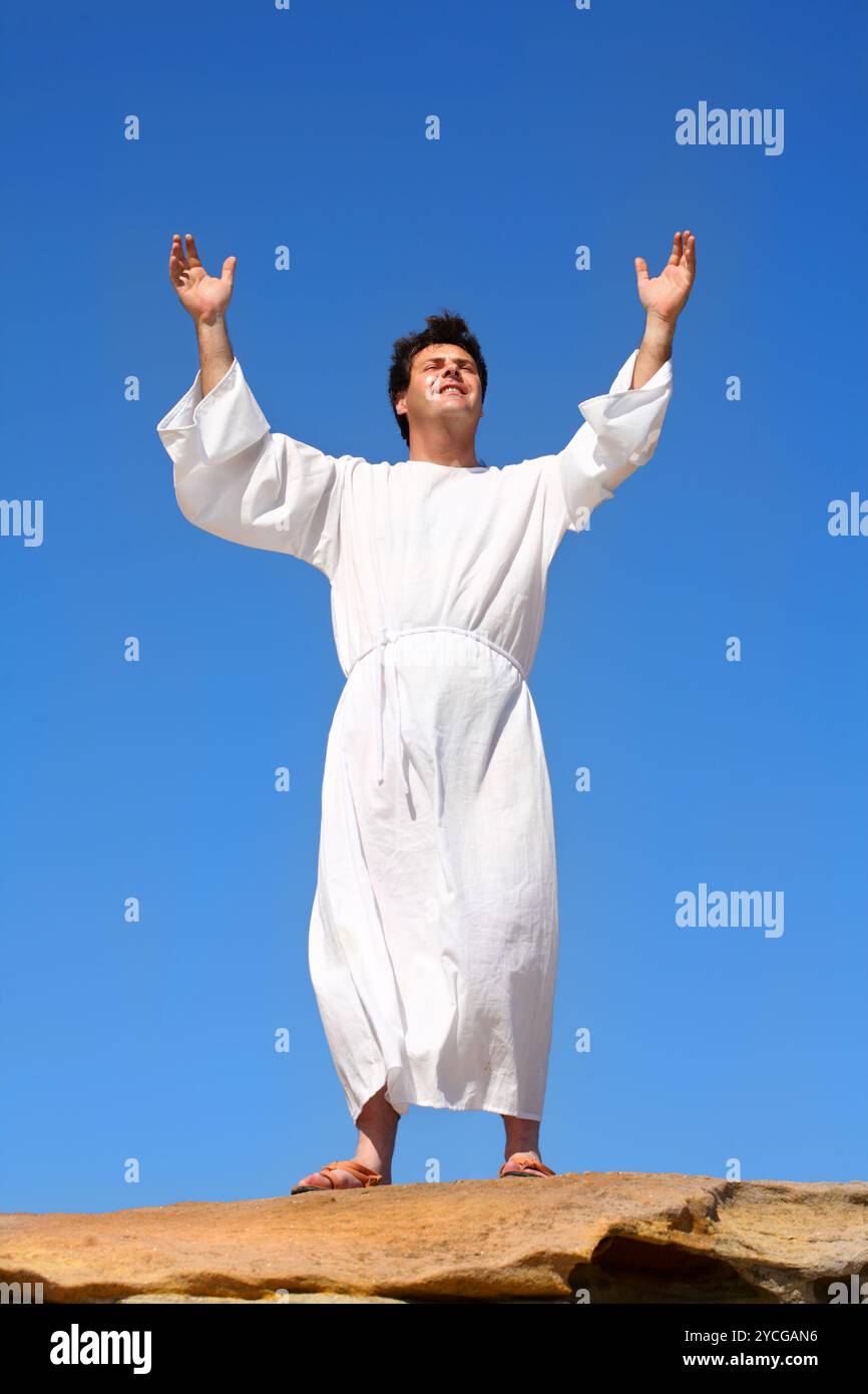 Biblical worship hi-res stock photography and images - Alamy