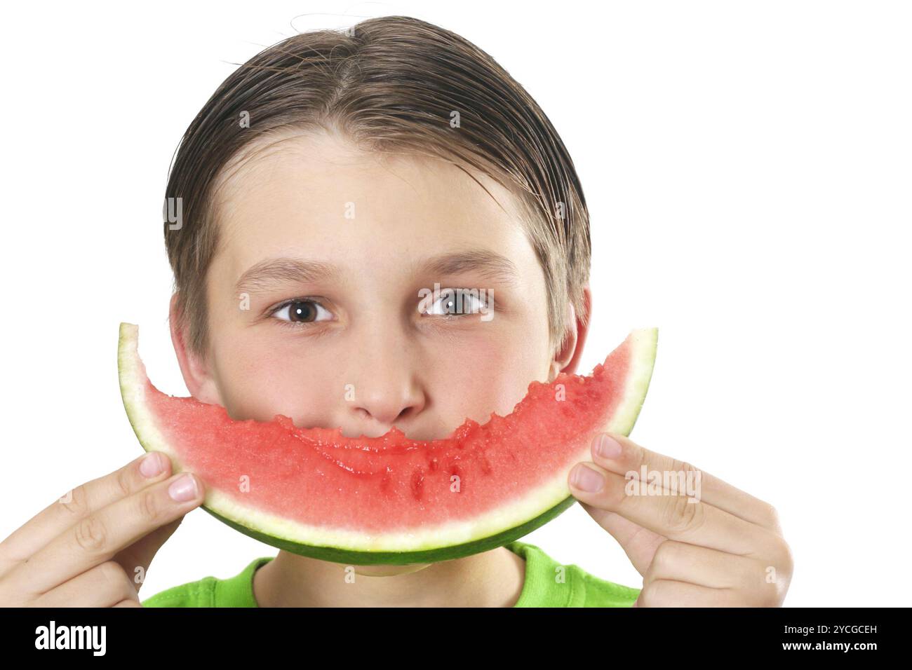 Melon face hi-res stock photography and images - Alamy