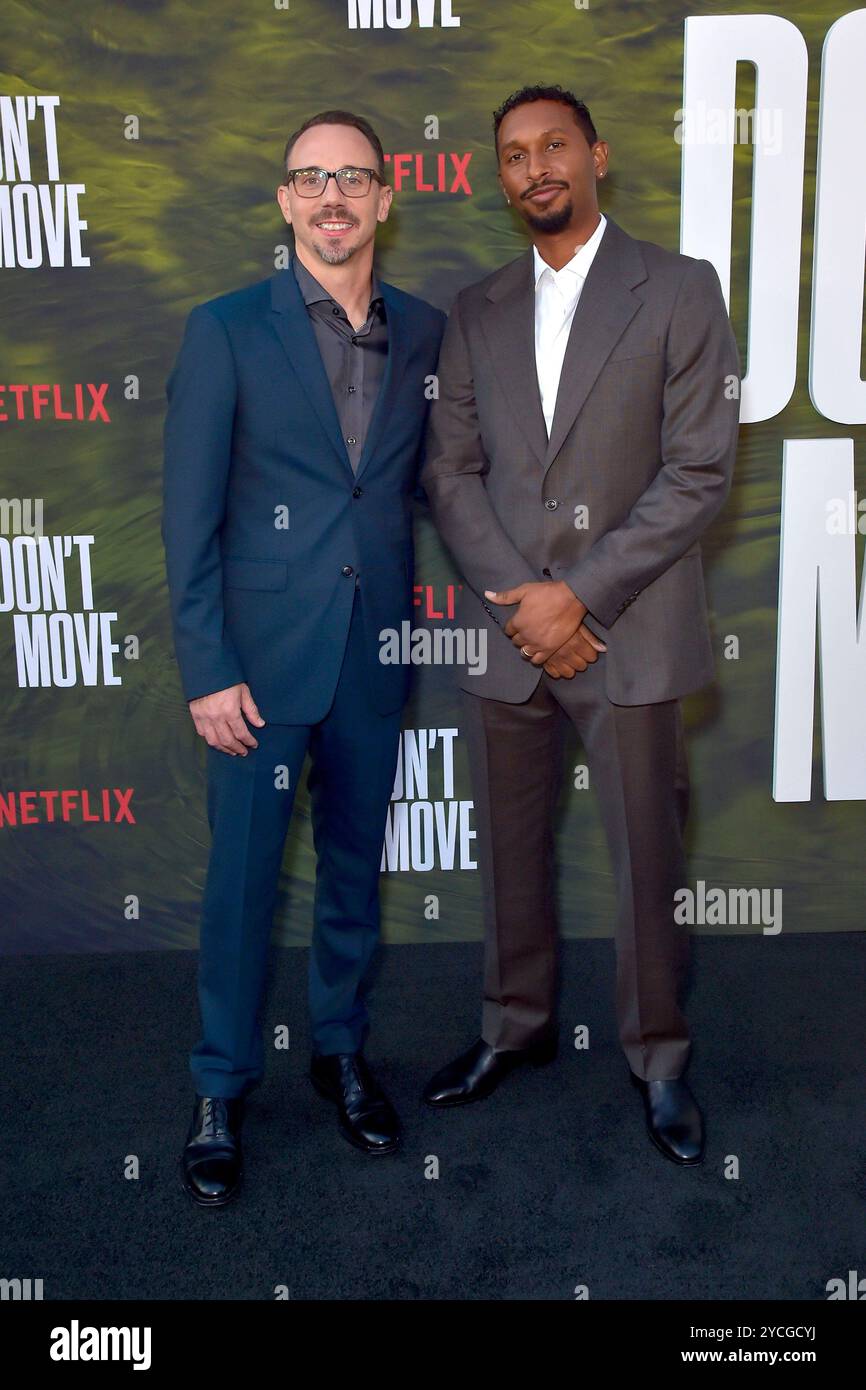 Adam Schindler und Brian Netto bei der Premiere des Netflix Films Don t ...
