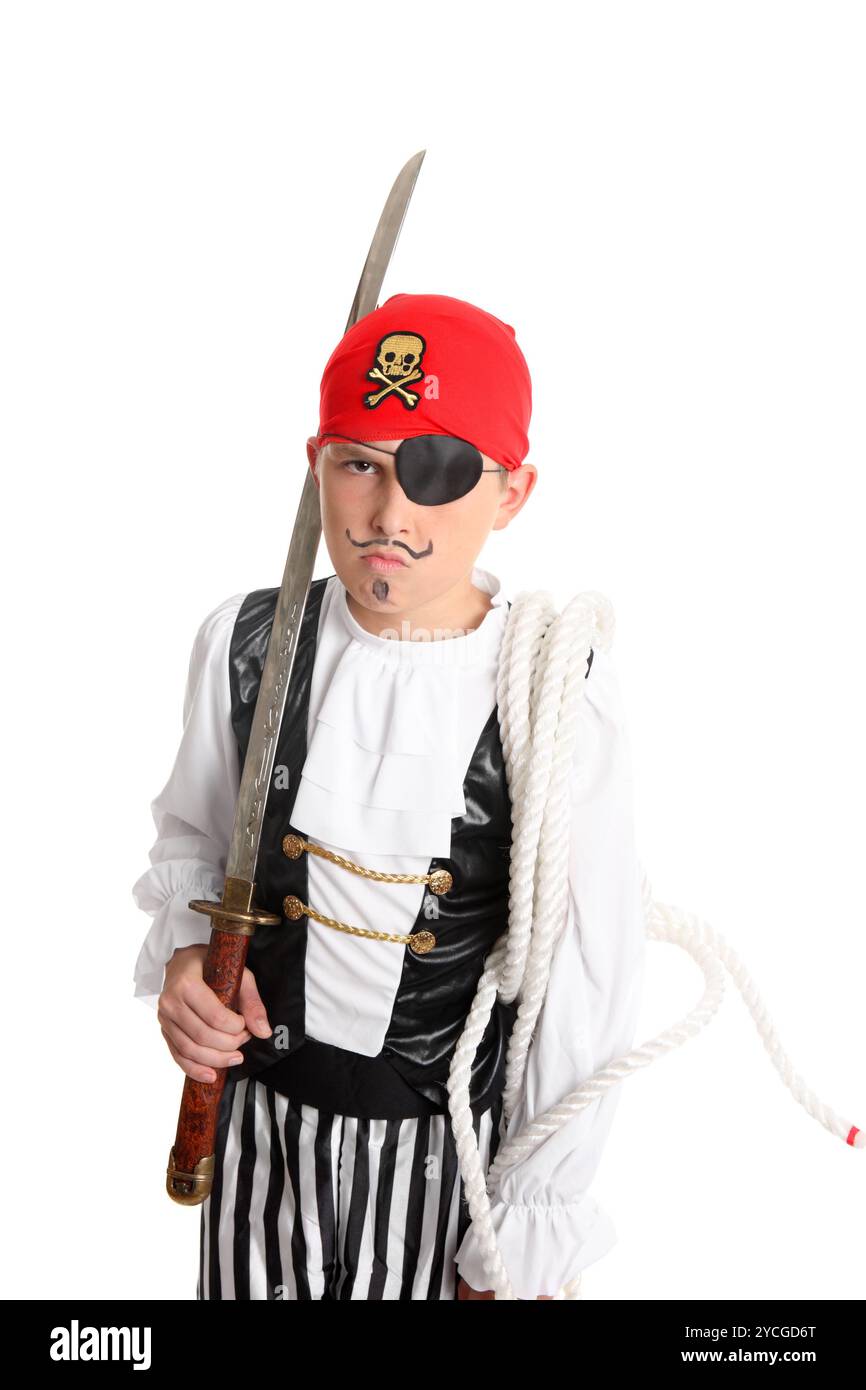 Mean or Angry Pirate Stock Photo - Alamy