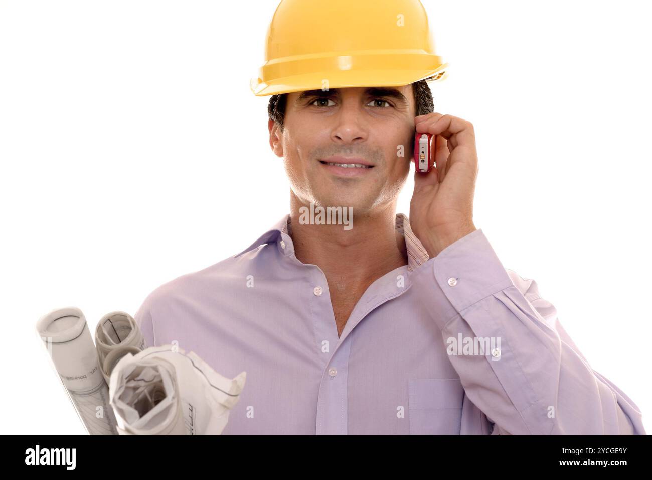 Man Architect Construction and Development Stock Photo - Alamy