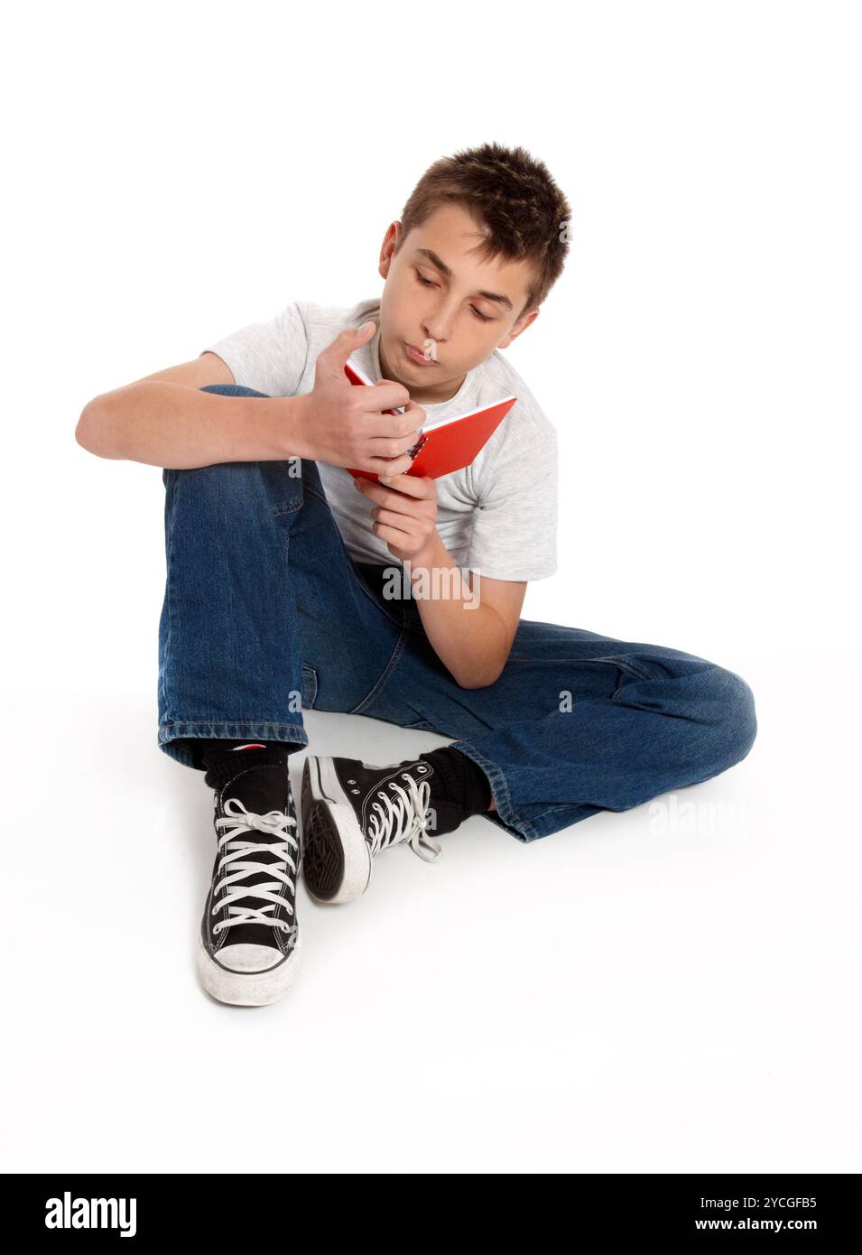 Person relaxing reading Cut Out Stock Images & Pictures - Alamy