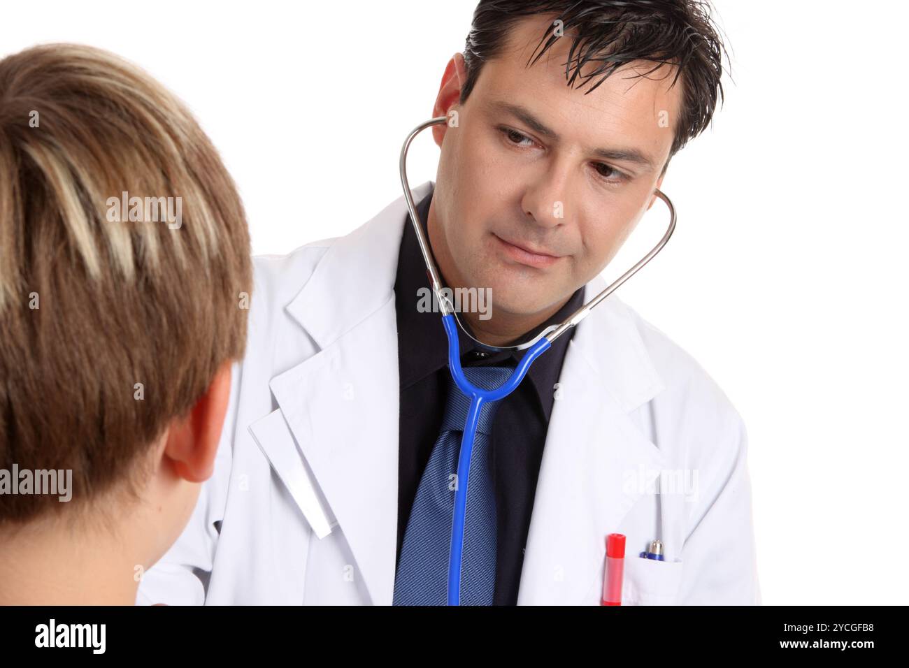 Doctor patient medical checkup Stock Photo - Alamy