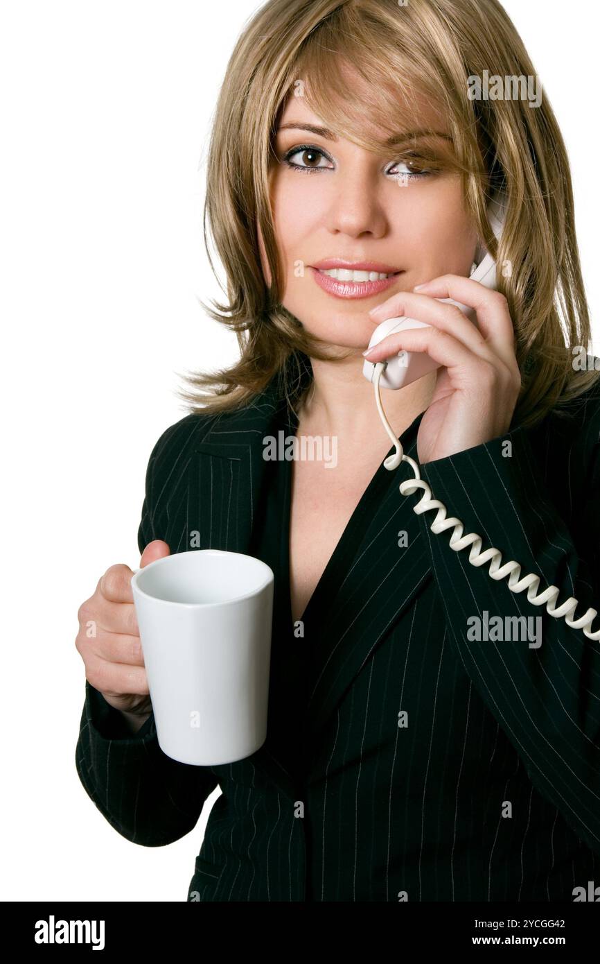 Secretary telephone hi-res stock photography and images - Alamy