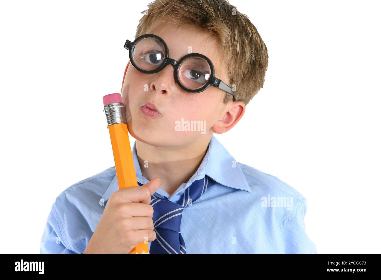 Child pencil hi-res stock photography and images - Alamy