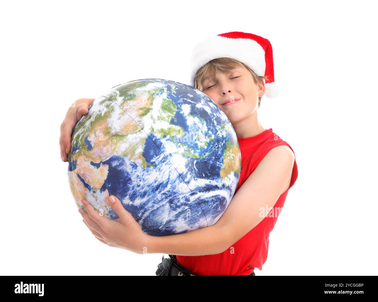 Christmas hugs around the world Stock Photo - Alamy