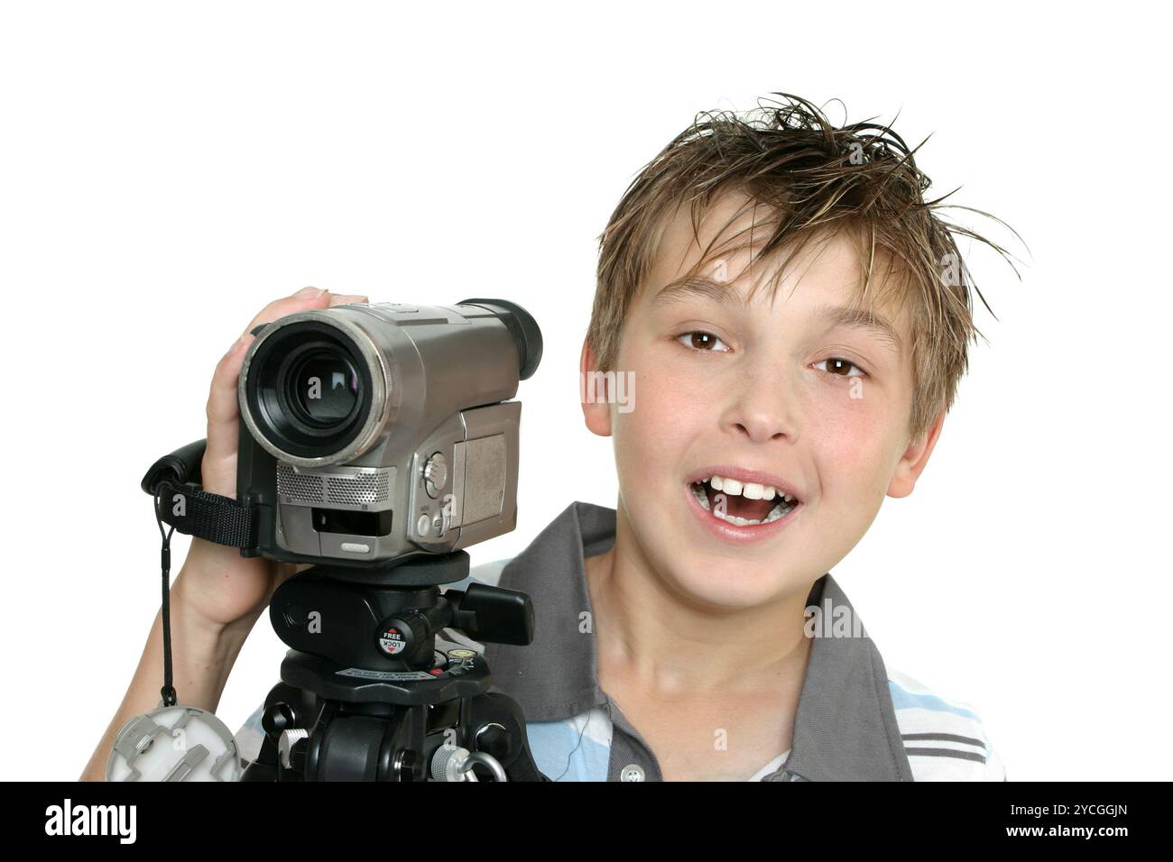 Person shooting a film hi-res stock photography and images - Alamy