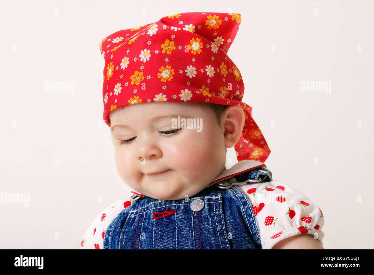 Demure girl hi-res stock photography and images - Alamy