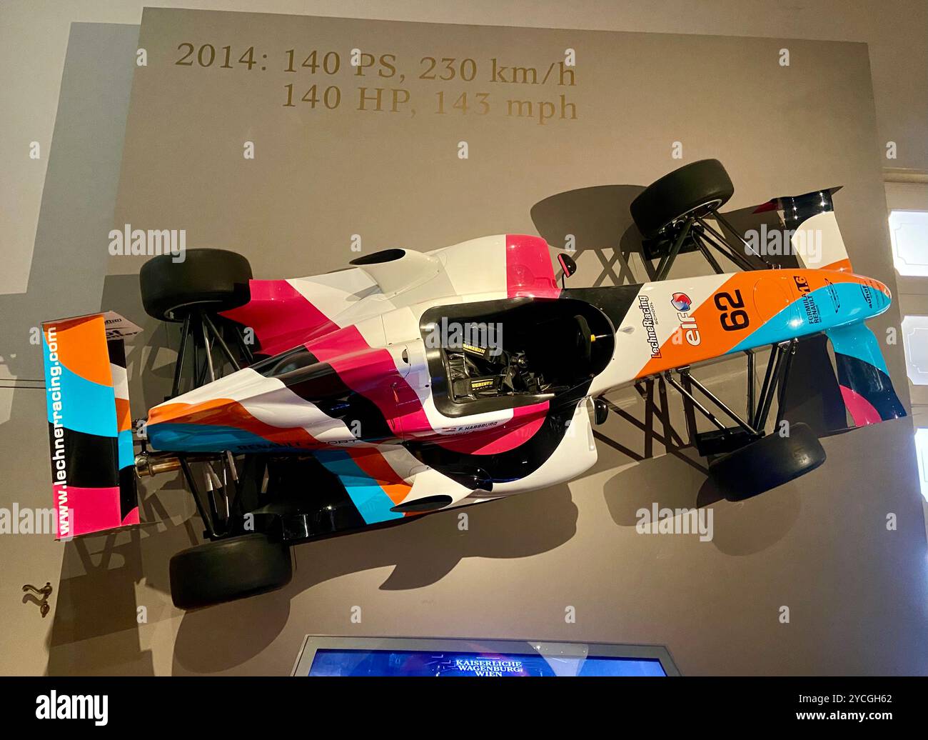 Vienna, Austria - October 6 2024: Lechner Racing Formula 2014 Car on ...