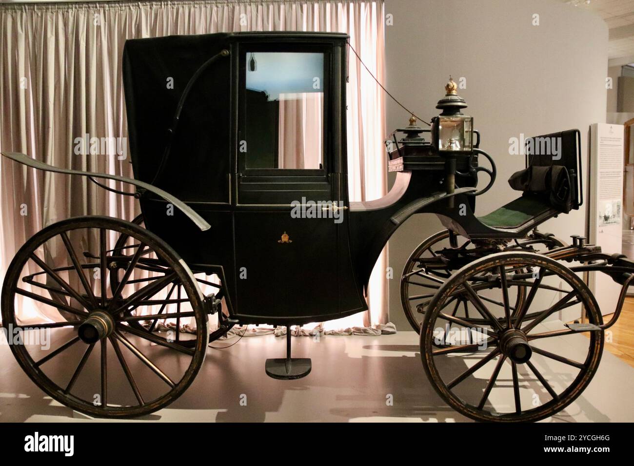 Vienna, Austria - October 6 2024: Imperial Carriage Used by Sisi in Her ...