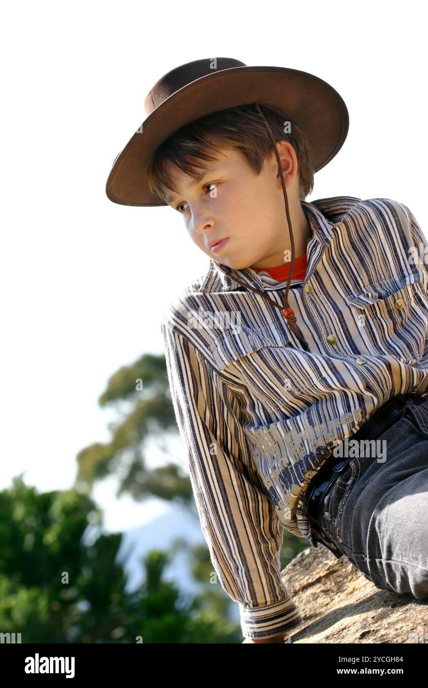 Country life boy hi-res stock photography and images - Alamy