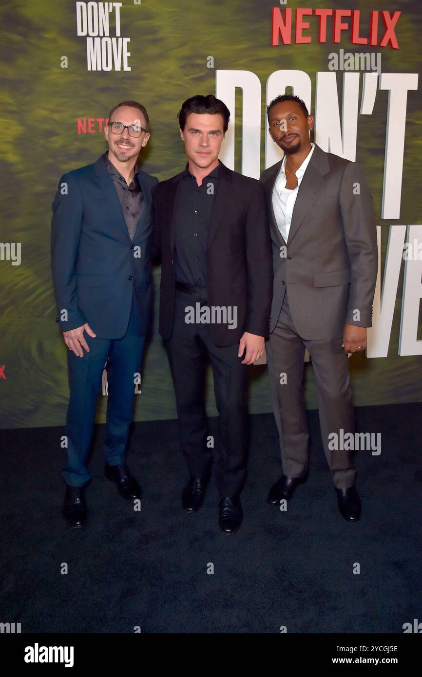 Adam Schindler, Finn Wittrock und Brian Netto bei der Premiere des ...