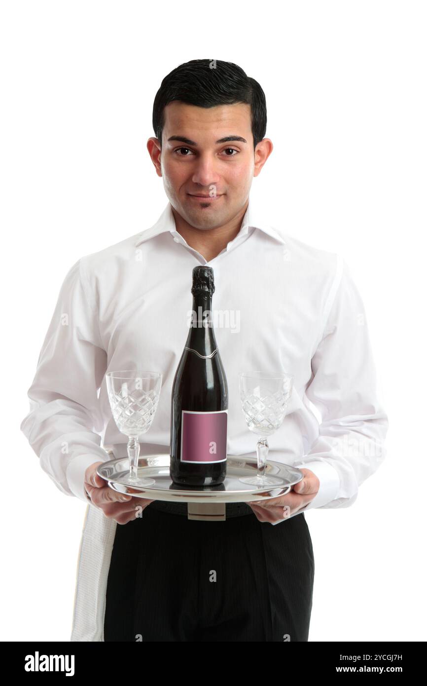 Servant carrying wine hi-res stock photography and images - Alamy