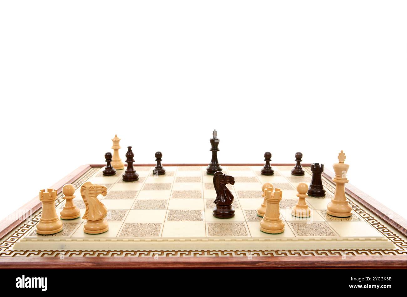 Chess Strategy Checkmate Stock Photo - Alamy