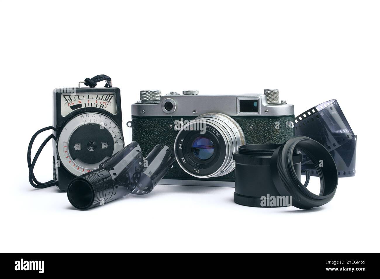 Old camera - 1950-1960 years Stock Photo - Alamy